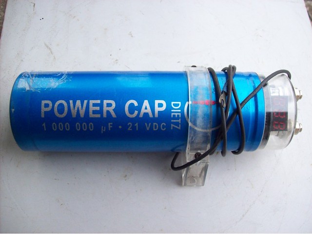 Power Capacitor 1 000 000 uF -21VDC Dietz