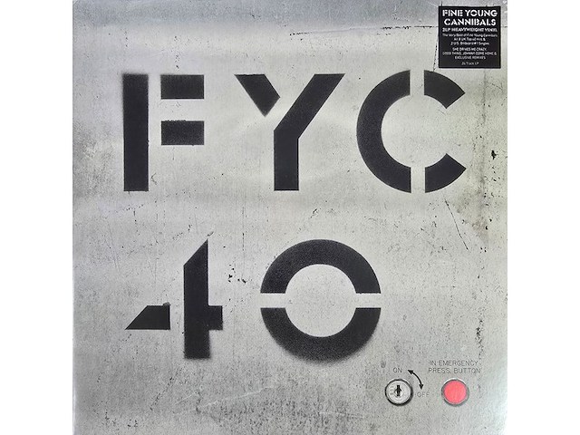 FINE YOUNG CANNIBALS - FYC 40 (40Th Anniversary Best Of)(2LP,Black Vinyl)
