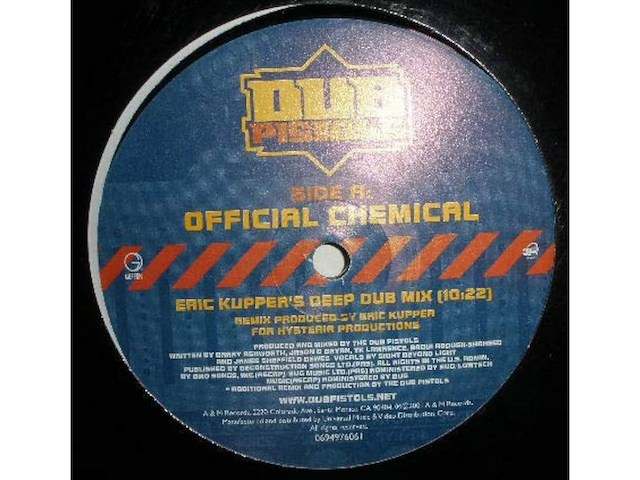 Dub Pistols – Official Chemical  Vinyl, 12`, 33 ⅓ RPM