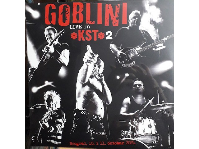 GOBLINI - LIVE IN KST 2  2LP u Celofanu
