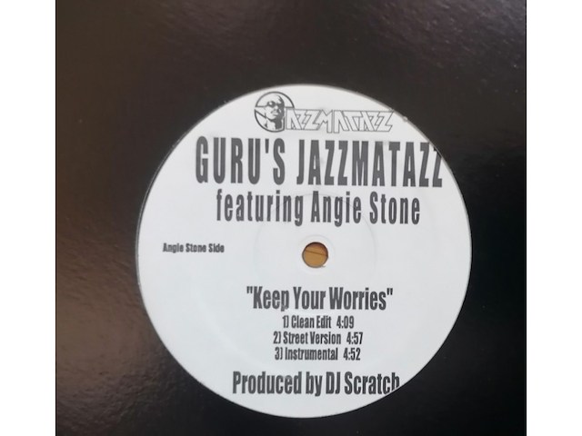 GURU/ANGIE STONE - KEEP YOUR WORRIES MAXI SINGLE