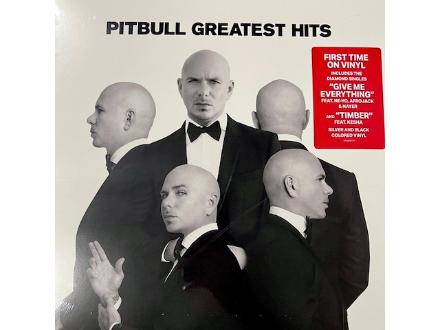 Pitbull – Greatest hits(LP,silver-black,2024)