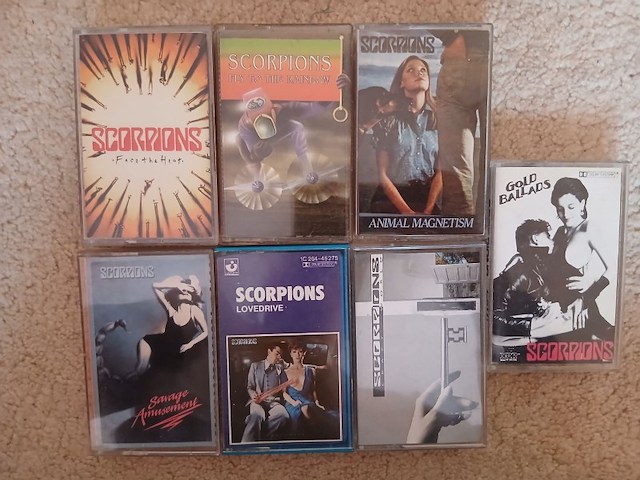 Scorpions - lot cena 4500 dinara