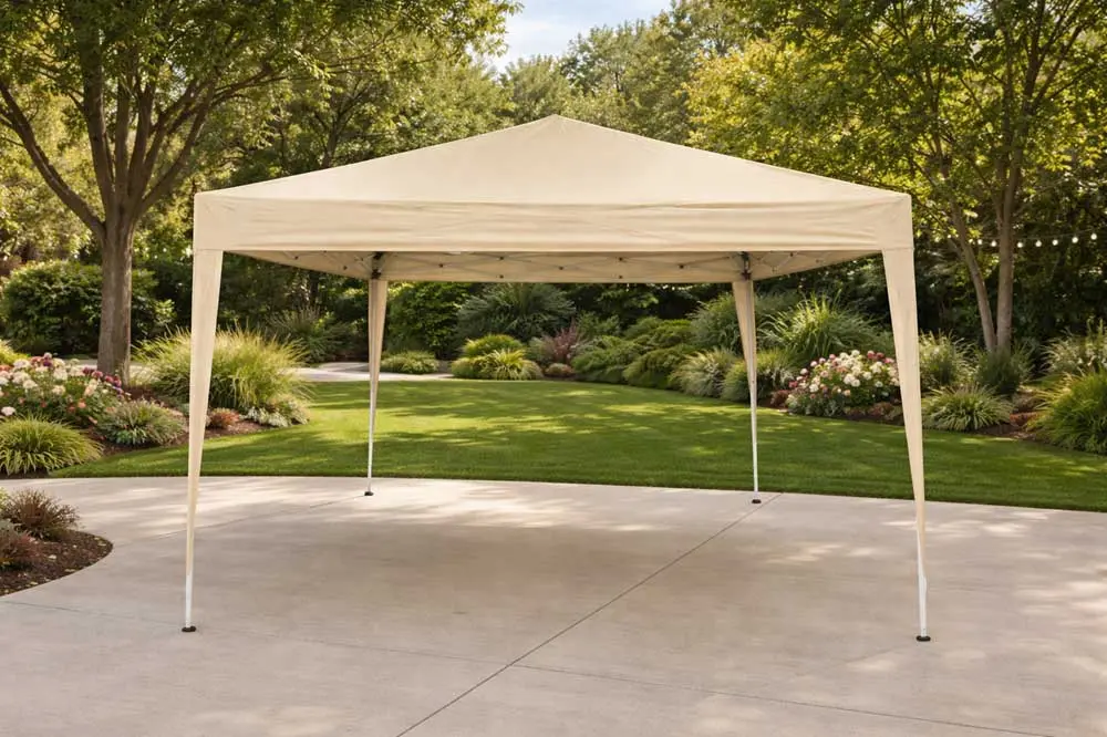 Progarden Pop-Up paviljon 3x3m Bež– Instant Hladovina