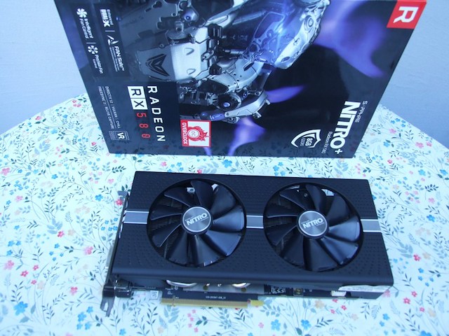 Sapphire NITRO+ RX 580 8Gb DDR5 256Bita!
