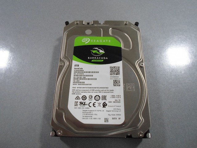 Seagate BarraCuda 8TB 5400 RPM 256MB