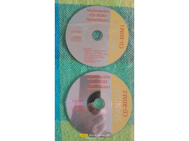 2 CD ROM SPANISCH - SPANSKI JEZIK