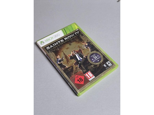 Saints Row IV XBOX 360 Game of the Century Edition 2DVD
