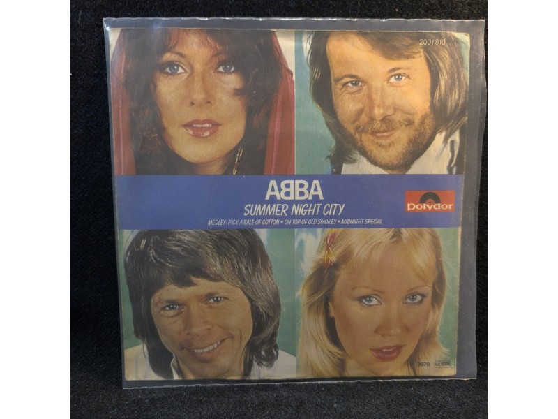 Abba - Summer Night City 7"singl