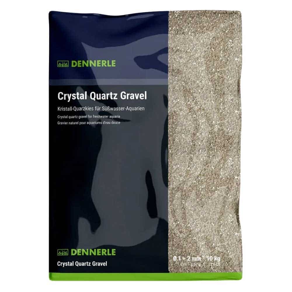 Dennerle Crystal Quartz Gravel Natural White - 10kg
