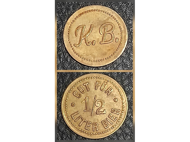 ? RETKO! Stari pivski token – (Nemačka) ?