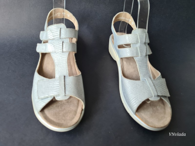 Original SOLIDUS kožne sandale, NOVO