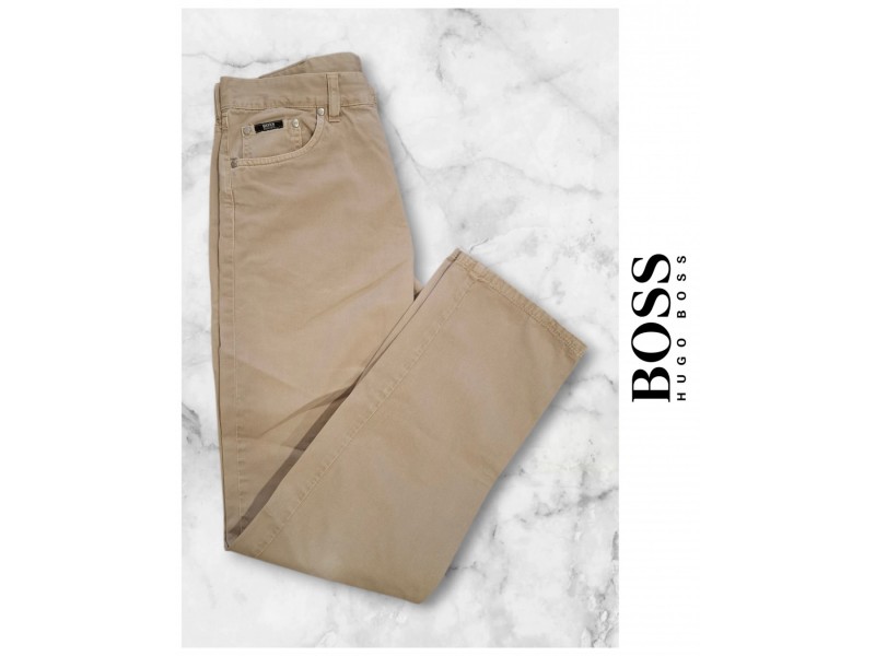 **HUGO BOSS ORIGINAL MUSKE PANTALONE L**