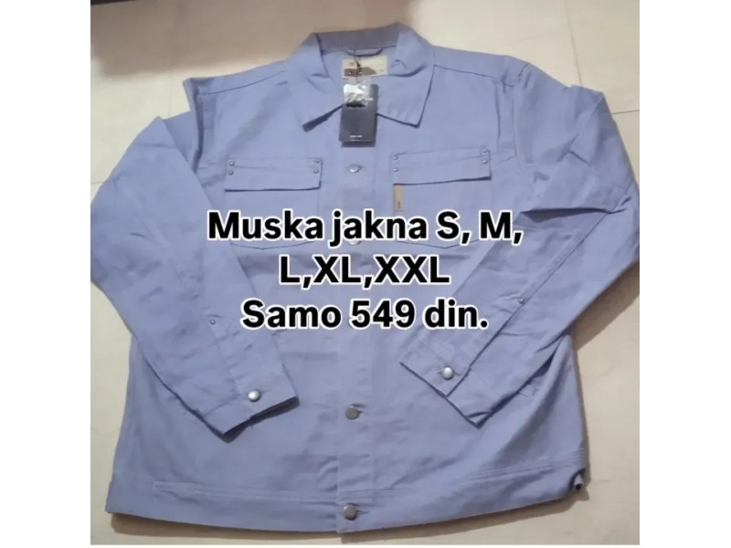 Muska kvalitetna jakna od kepera S,M,L,XL, XXLSnizeno!