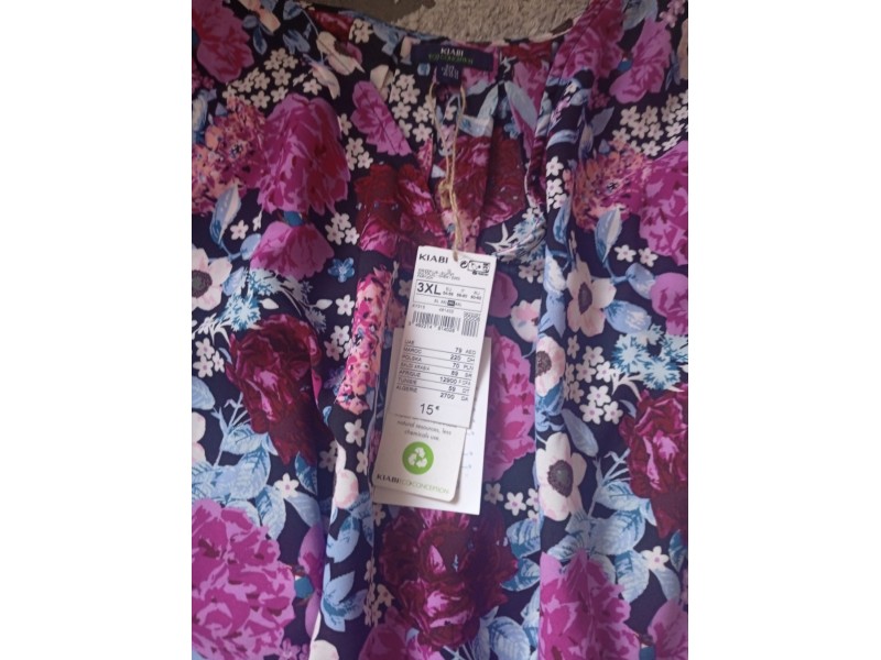 NOVO bluza vel 54 ili 3XL prelepa