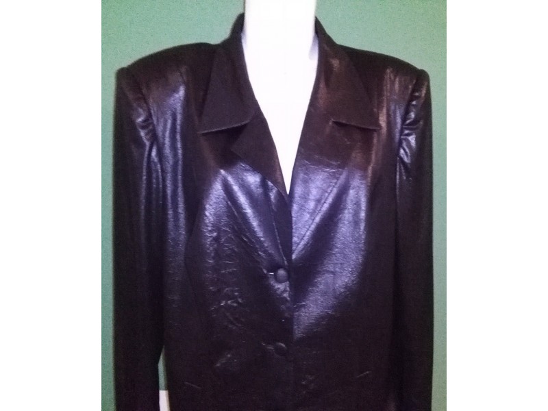 Prelep svečaniji, crni sako, ženski, veći.