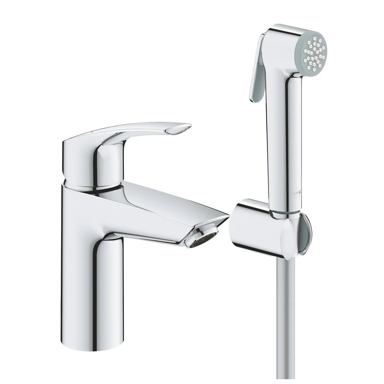 GROHE EUROSMART S LAVABO STOJEĆA SA HIGIJENSKIM TUŠ SETOM 23124003