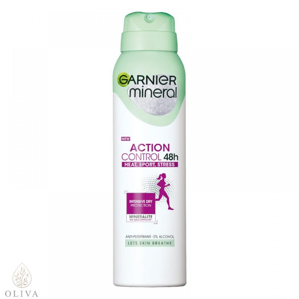GARNIER DEO MINERAL ACTION CONTROL HEAT&STRESS 48H DEZODORANS U SPREJU 150 ML