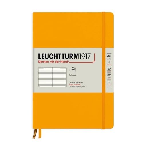 Rokovnik Leuchtturm Rising Sun tvrd povez 185 stranica linije A6