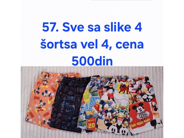 57. Sve sa slike 4 sortsa vel 4