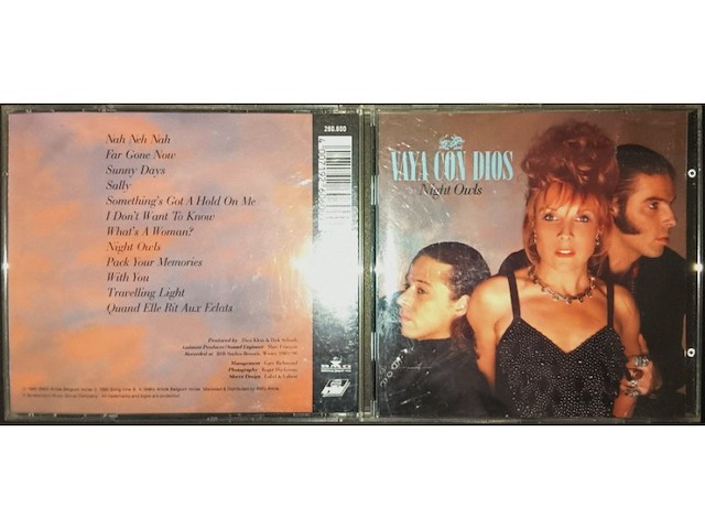 Vaya Con Dios-Night Owls Made in EU CD (1990)