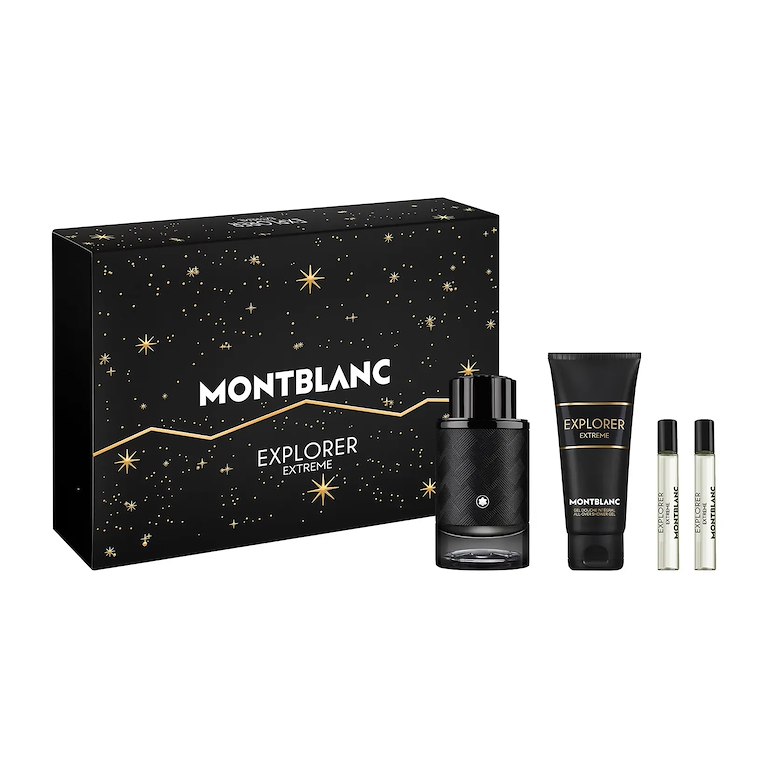 Montblanc Explorer Extreme Gift Set ( EDP 100 ml + SG 100 ml + EDP 2x7,5 ml )