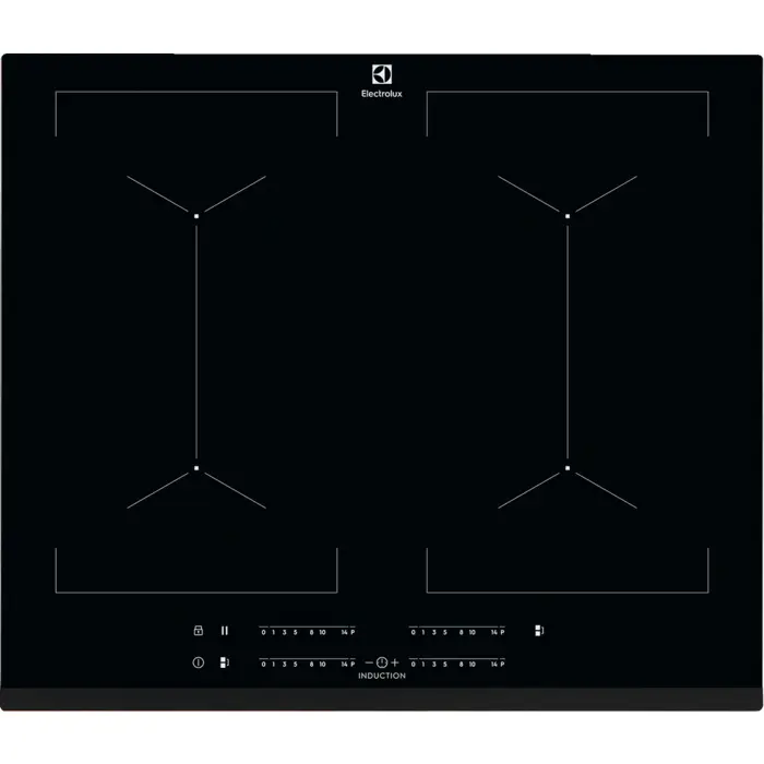 Electrolux Indukciona ploča CIV644, Ugradna, Crna