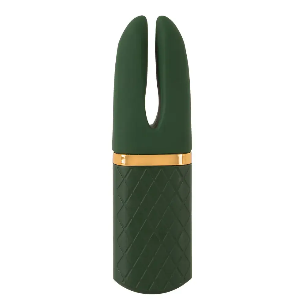 Emerald Mini vibrator, 13.1cm, Zeleni