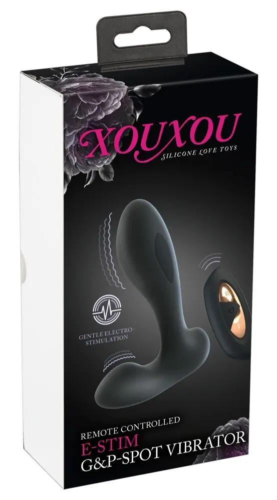 Xouxou Vibrator sa elektro stimulacijom RC E-Stim G&P-Spot