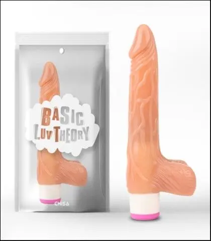 Chisa Realistični vibrator sa testisima Luv Pleaser
