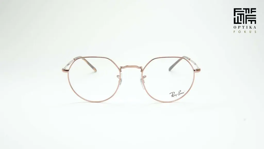 Ray Ban Okvir za naočare RB6465 Jack, Ženski, Rose gold