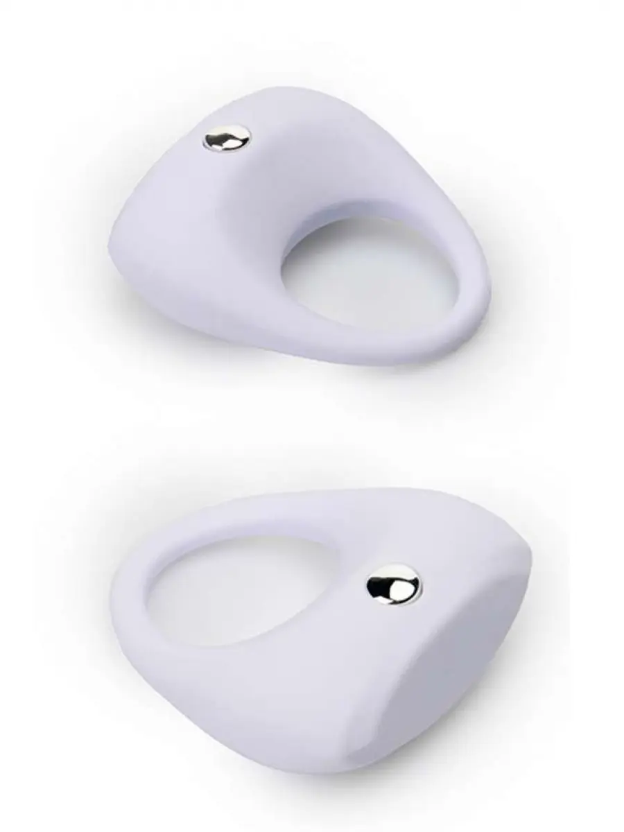 Dream Toys Prsten za penis Lit Up, Vibrirajući, 3.2 cm, 2 komada, Beli