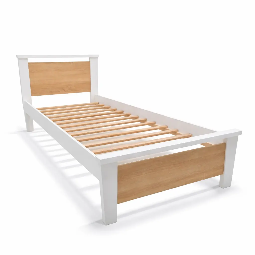 Krevet samac KASIJA 90x200 Sonoma/Bela