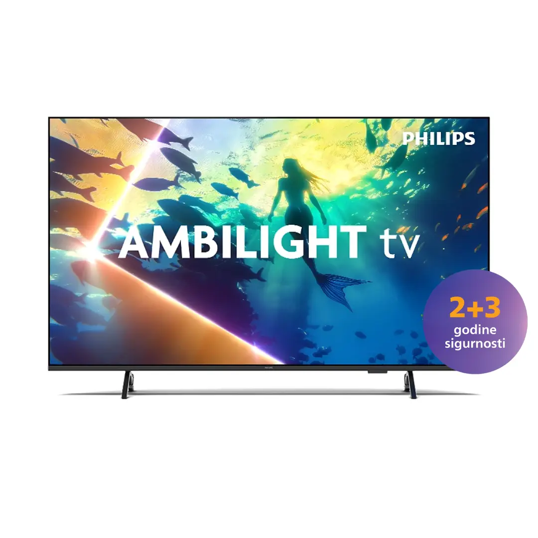 Philips Televizor 55PUS8010/12 55", 4K UHD, Ambilight, Smart TV, Sivi
