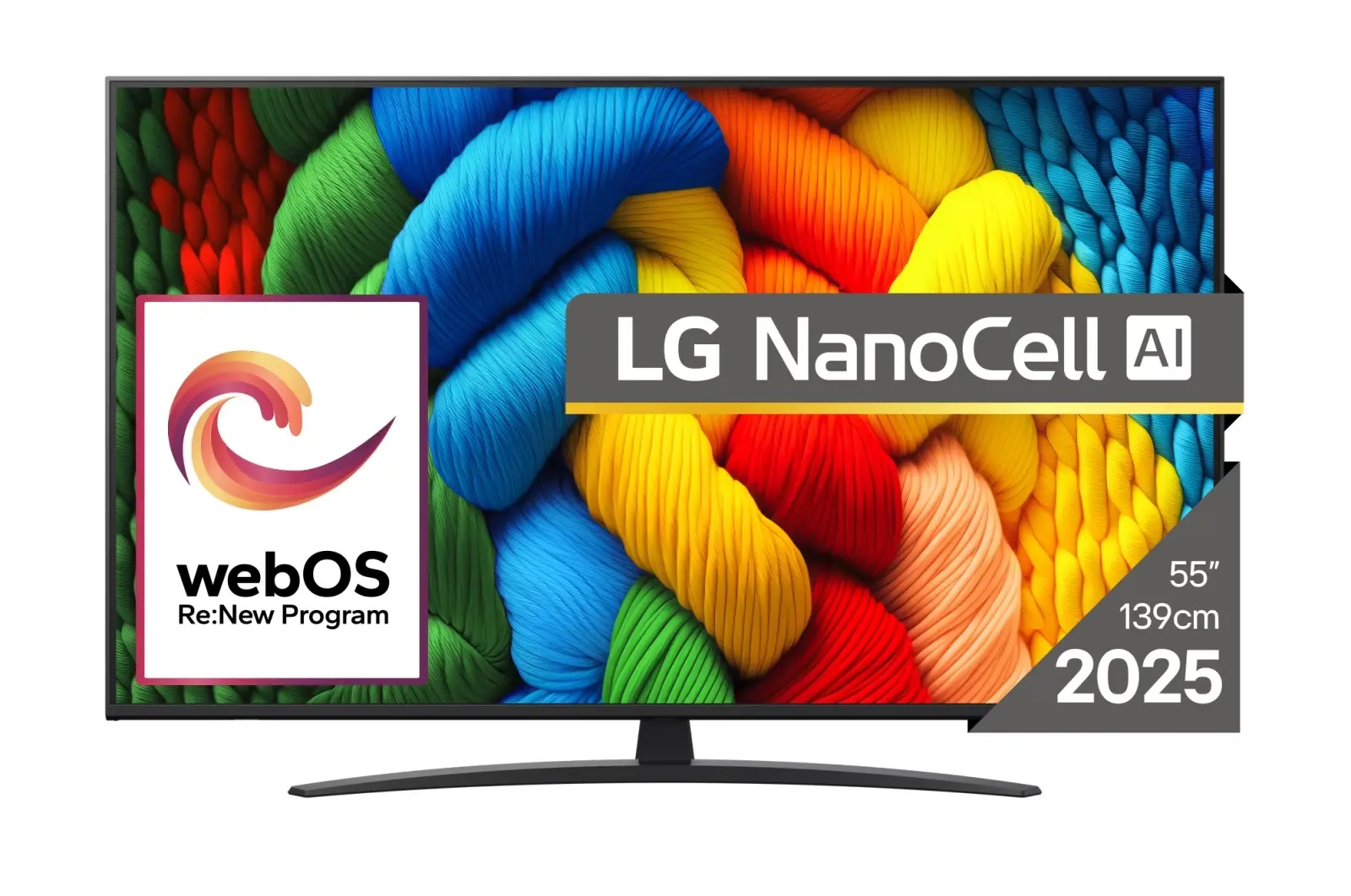 LG Televizor 55NANO81A3A 55", NanoCell, 4K Smart, Tamnosivi