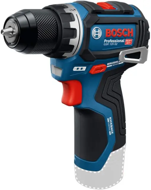 Bosch Akumulatorska bušilica-odvrtač PRO GSR 12V-32, 06019N7000, Bez baterije i punjača