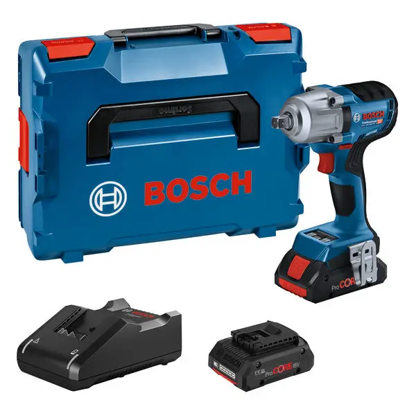 Bosch Akumulatorski udarni odvrtači GDS 18V-450 PC, L-Boxx, ProCORE18V, 2x 4.0Ah 06019K4102