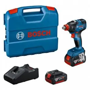 Bosch Akumulatorski rotacioni udarni odvrtač GDX 18V-200, L-Case, 2x 4.0Ah 06019J2206