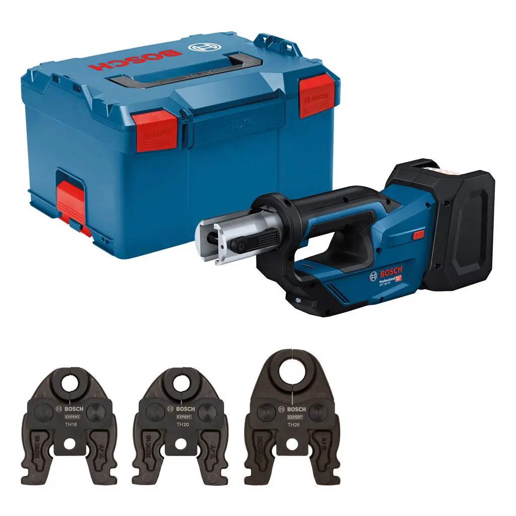 Bosch Aku alat za presovanje GPT 18V-19, L-Boxx, Bez baterije i punjača 06019M2004