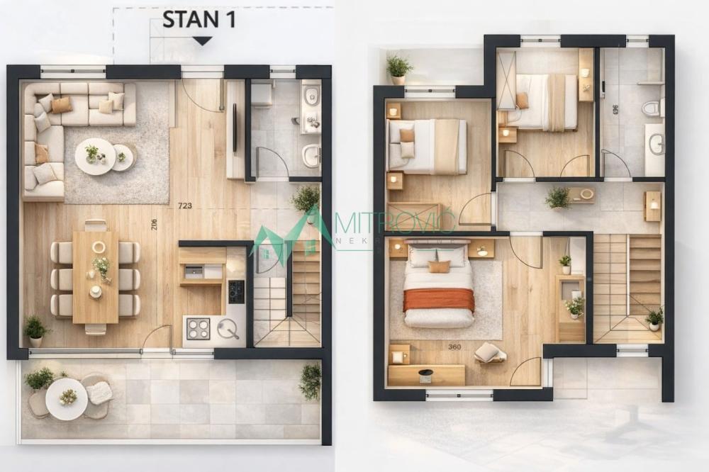 Četvorosoban stan na prodaju, 89m2, 181.510€