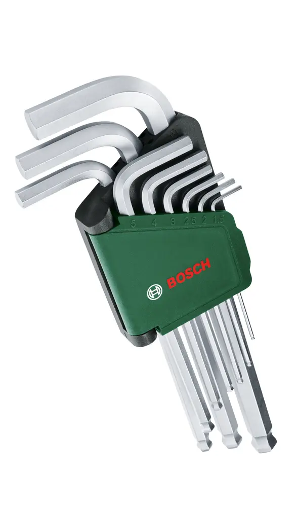 Bosch Set ključeva sa šestougaonom glavom 1600A032V1, 9 delova