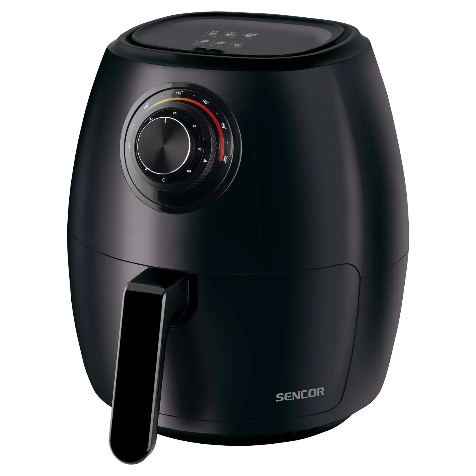 SENCOR Air Fryer SFR 3130BK, 3.5 l, 1300 W, Analogni, Crni