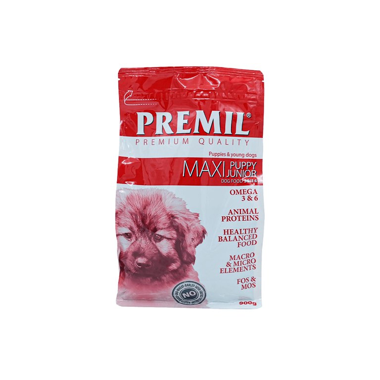 Hrana za pse PREMIL-MAXI PUPPY – JUNIOR 900gr.