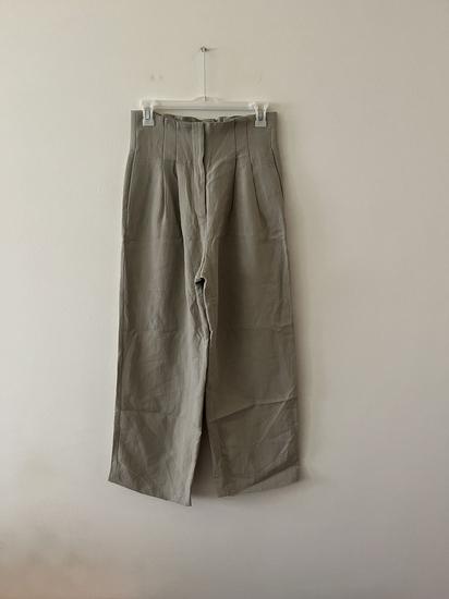 Massimo Dutti duboke wide leg pantalone, M