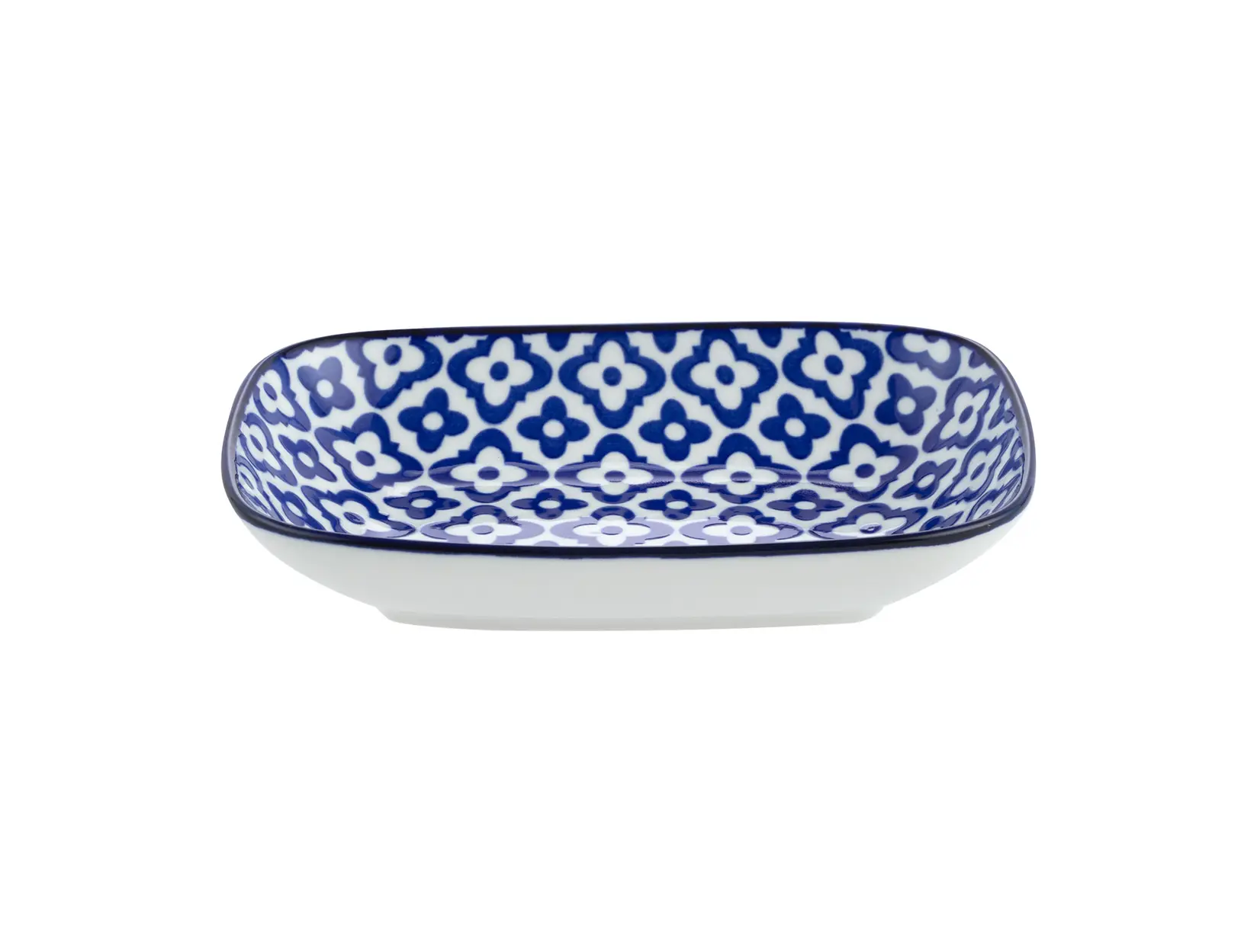 MADAME COCO Reve Bleu Činija za serviranje, 17.5x12.5cm, Plavo-bela
