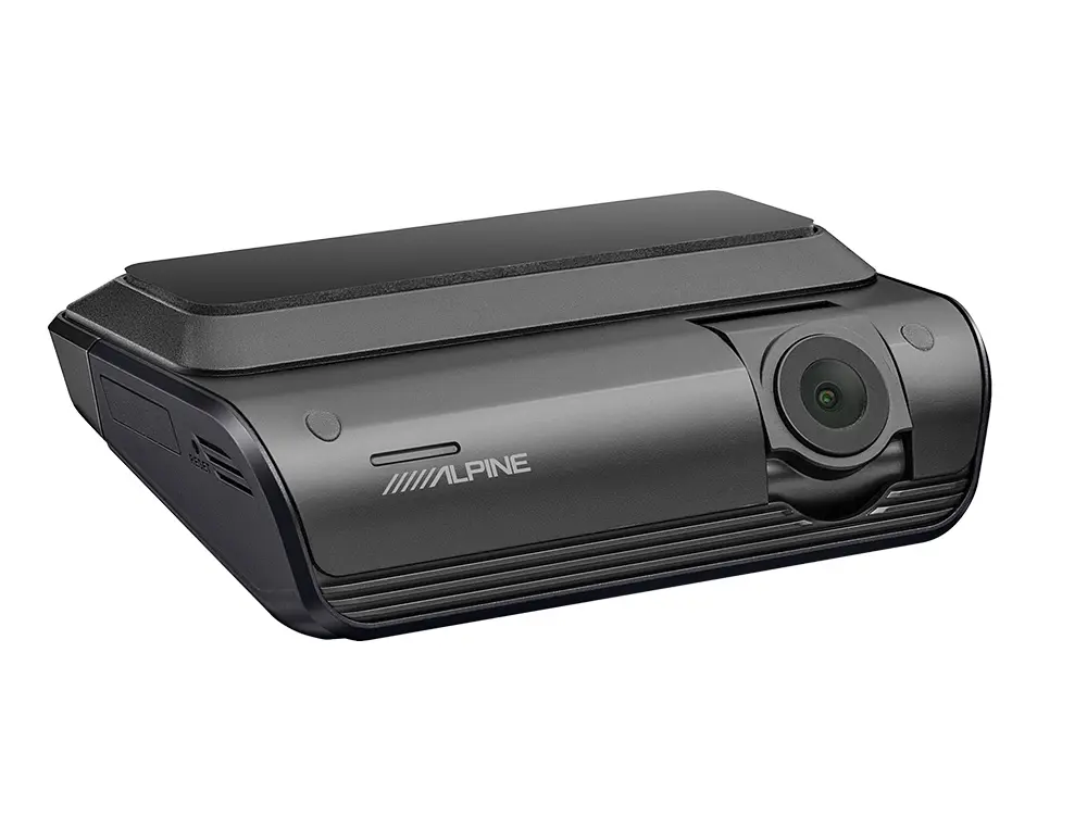 ALPINE DVR Auto kamera DVR-Q1000 2K QHD, Crna