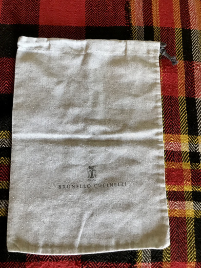 Brunello Cucinelli dust bag