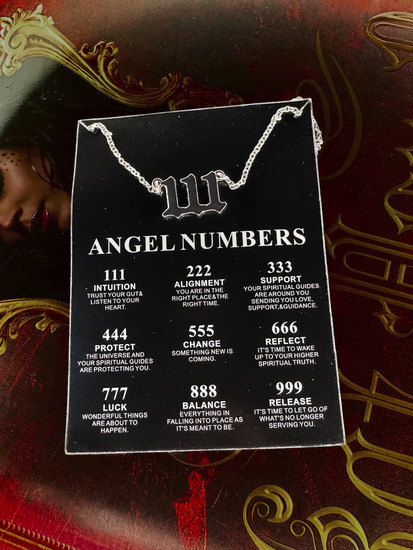 Ogrlica angel numbers