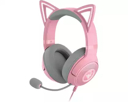 RAZER Bežične slušalice sa mikrofonom Razer Kraken Kitty V2 Pink