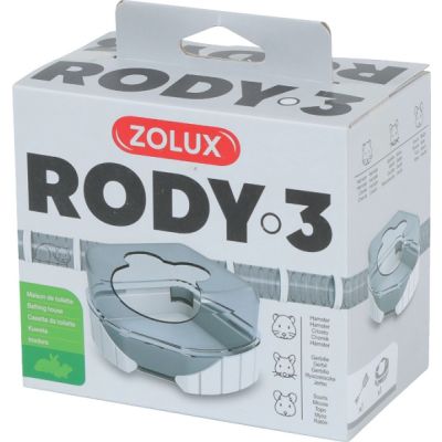 206038 Zolux Rody3 Toalet Za Glodare Beli